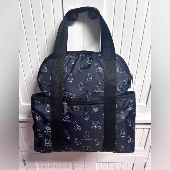 Lesportsac | Bags | Lesportsac Miffy Double Trouble Backpack Miffy ...